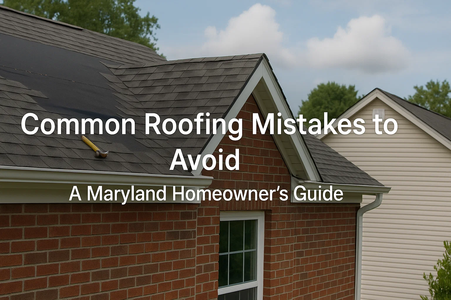 Common Roofing Mistakes to Avoid: A Mar… - Great Oak Roofing